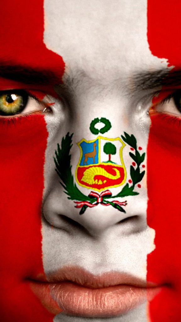Bandera de Peru Wallpaper para fondo | DESCARGA GRATIS